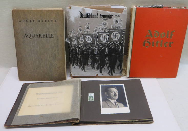 Four Adolf Hitler Books Including: "deutschland