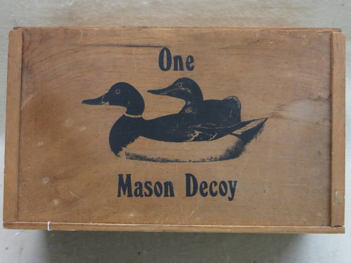 Wooden Shipping Box For Mason Decoys.