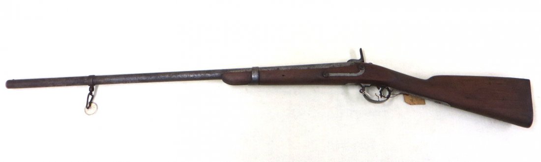US Springfield Model 1842 Percussion Rifle. The lock