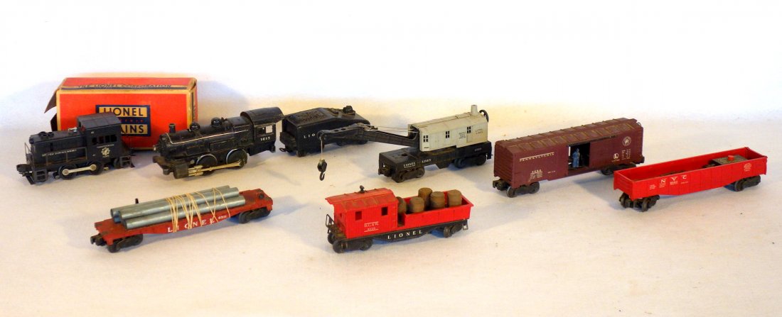 Lionel work train set consisting of engine no. 1615