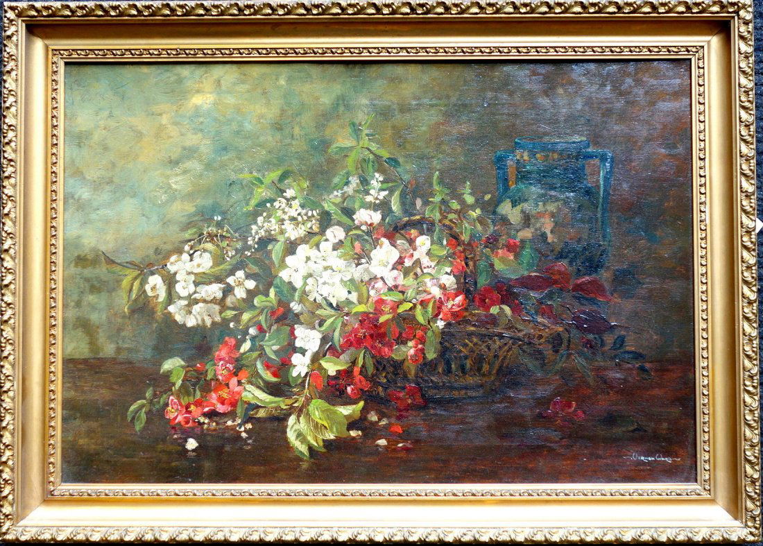 Vernon Ward (England 1905-1985). O/C Still life of