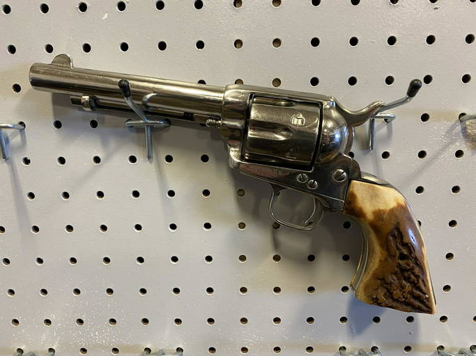 Colt Single Action Army Nickel Plated Revolver