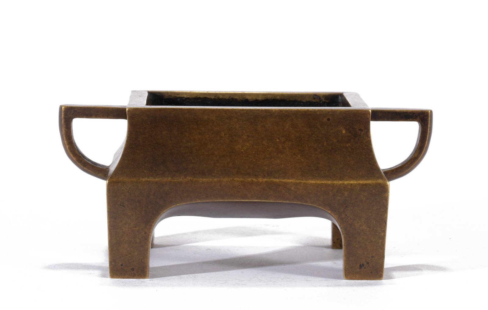 A Bronze Rectangular Censer Auction