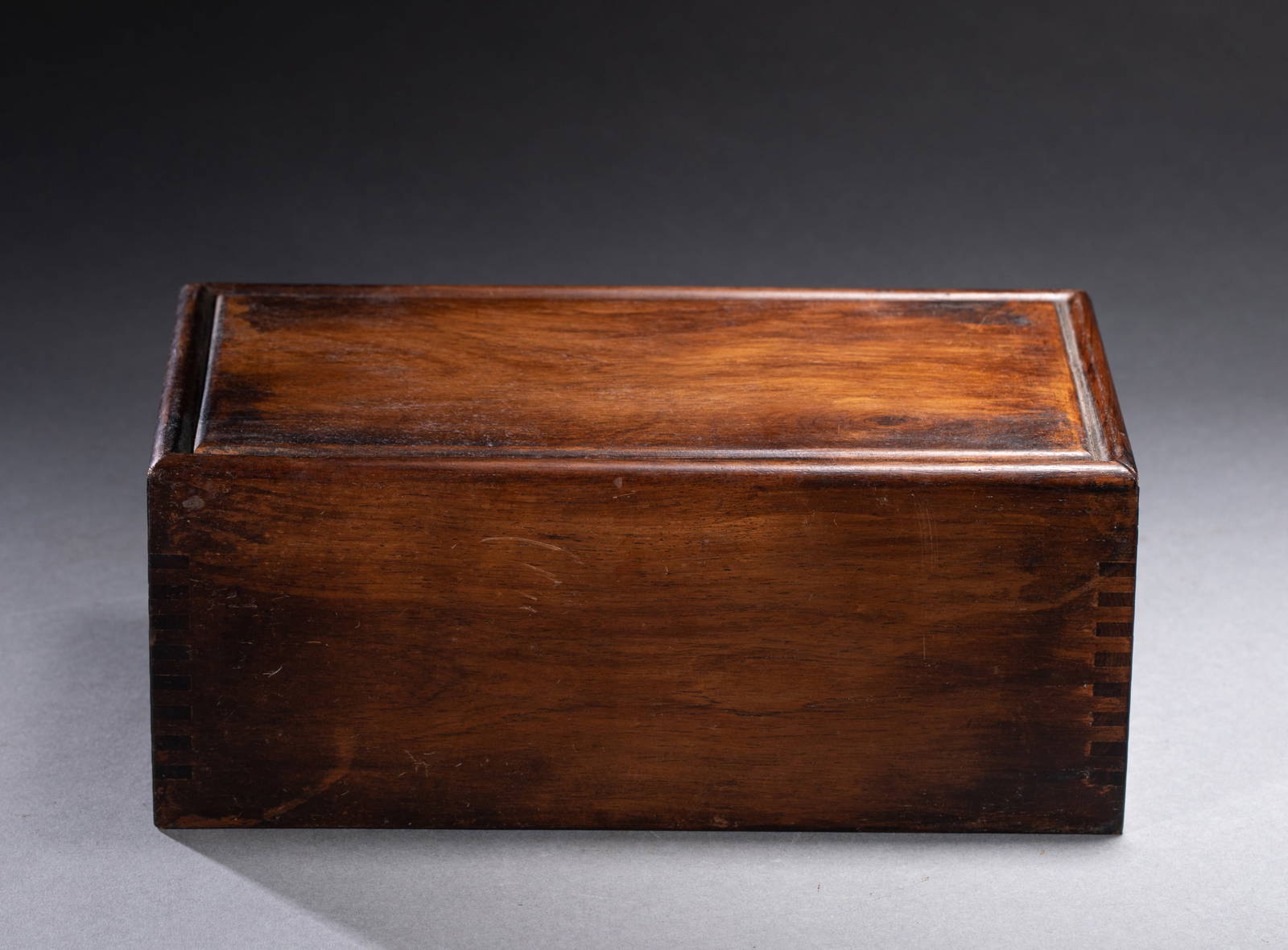 A Chinese Wooden Box Auction