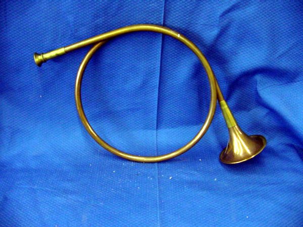 English Copper Hunting Horn