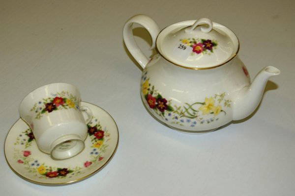 Royal Albert Spring Morning New Romance Tea Set