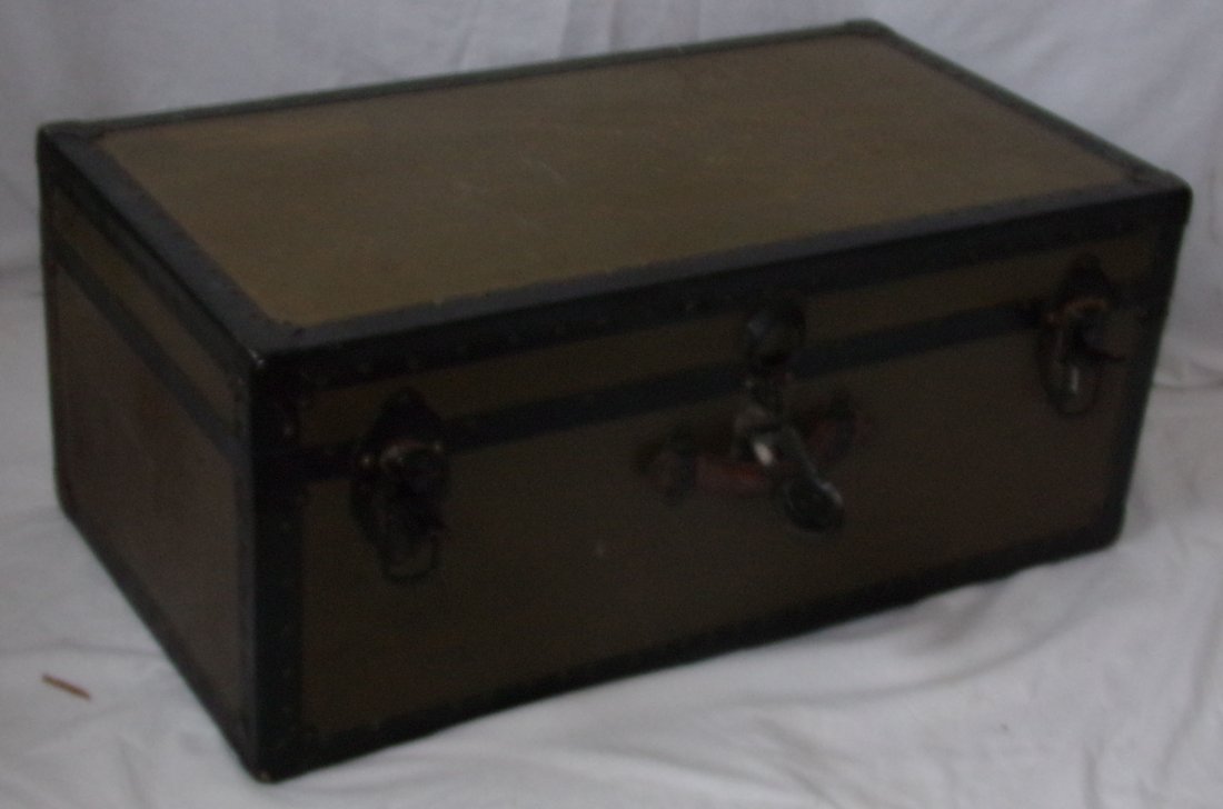 Vintage Military Foot Locker