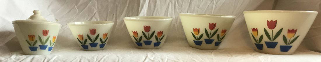 Graduated Mixing Bowls Fire King