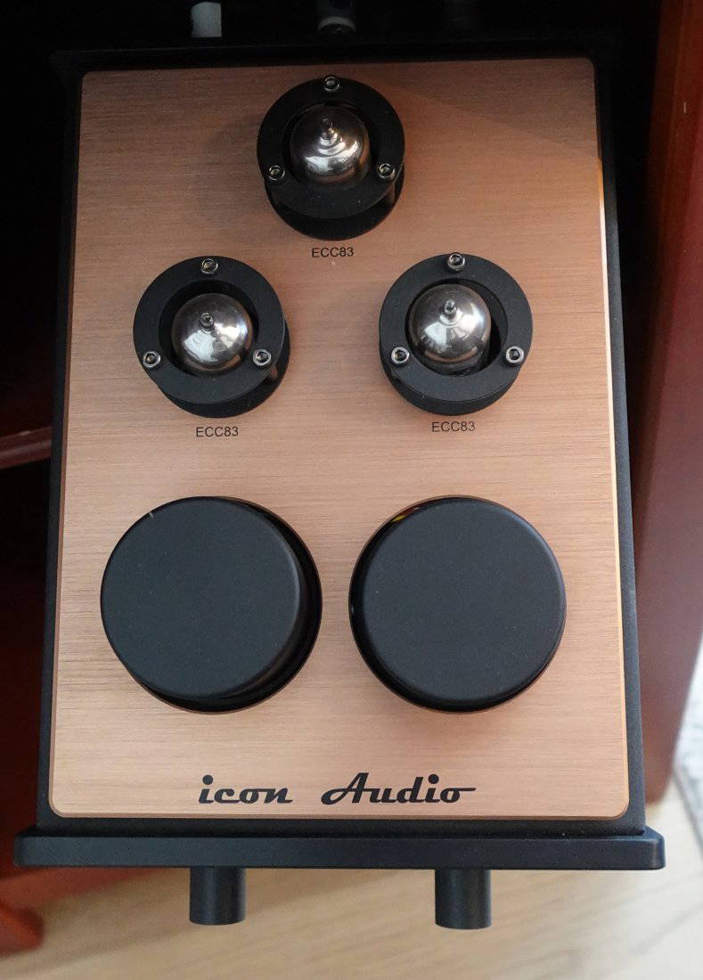 Icon Audio Stereo Ps1 Mkll Pure Valve Phono Pre Amplifer & Phono Stage ...