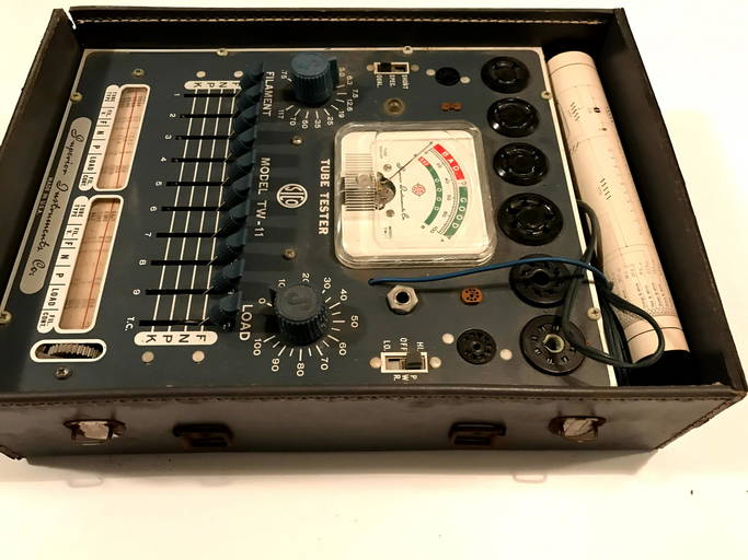 Vintage Tube Tester Superior Model Tw 11