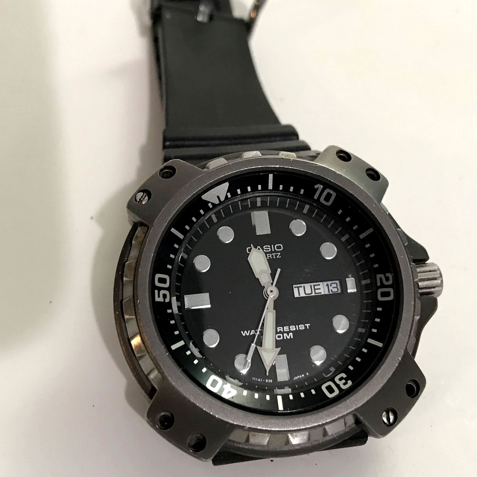 Rare Casio MD-703 MOD 394 Diver 200M Men's Watch - Jan 10, 2021 ...