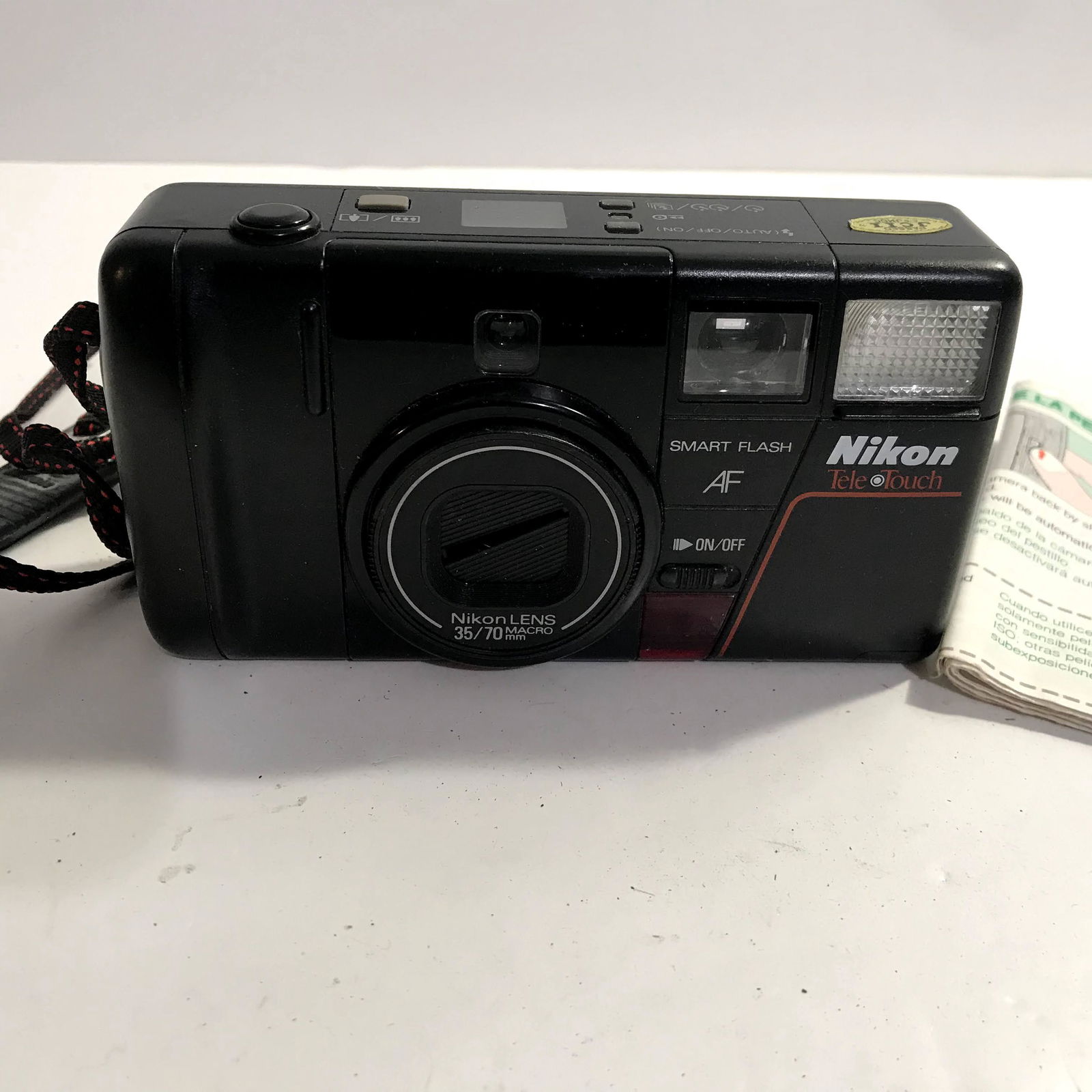 Nikon Tele Touch Af 35mm Point And Shoot Film Camera