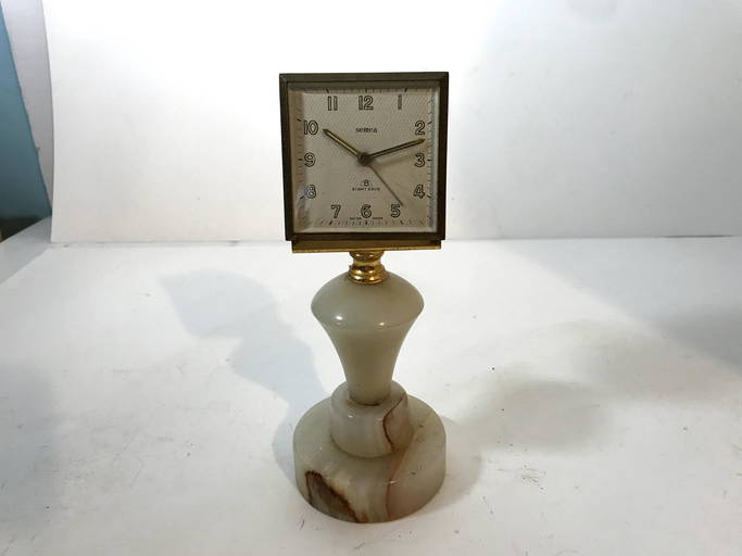 Vintage Semca Alarm Swiss Made 8 Day Clock