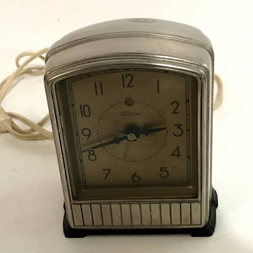 Vintage Telechron Alarm Clock #715, Art Deco Juke Box