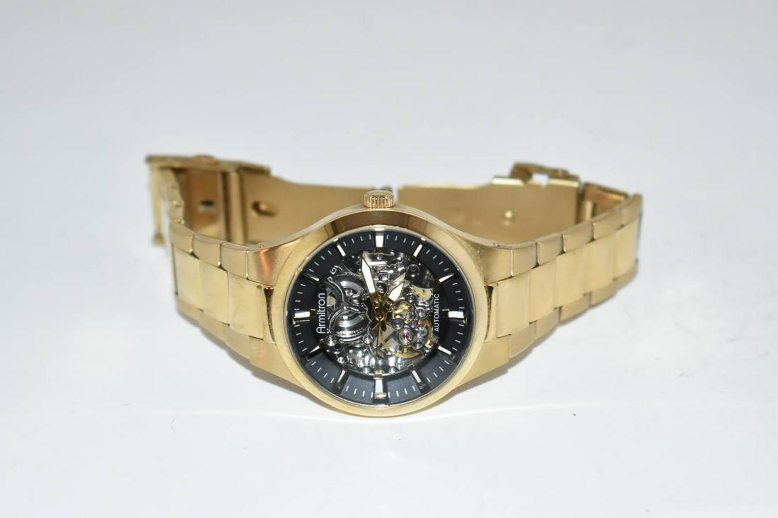 Armitron Automatic Skeleton Dial Menâ€™s Watch Runs