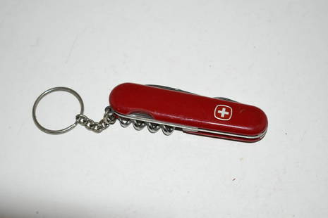 Wenger Swiss Army Knife Worn Scale Cross