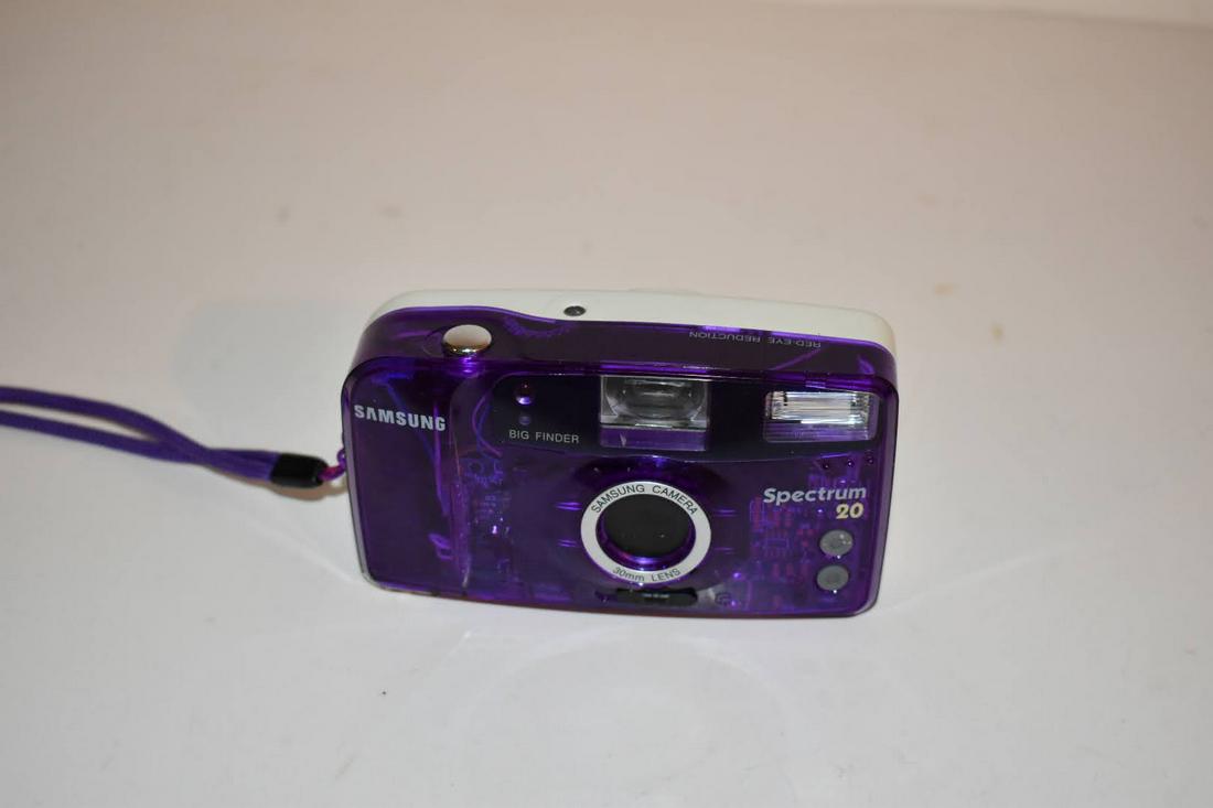 Samsung Spectrum 20 Vintage Translucent Purple 35 Mm Point And Shoot ...