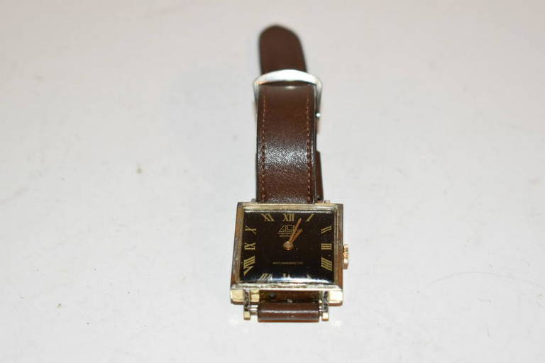 Vintage Swiss Made Gisa De Luxe Antimagnetic Watch Working