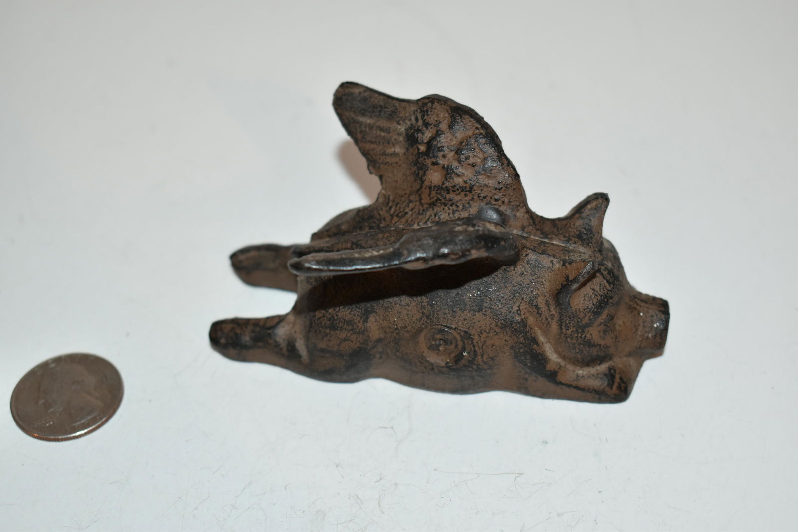 Cast Iron Pig With Wings