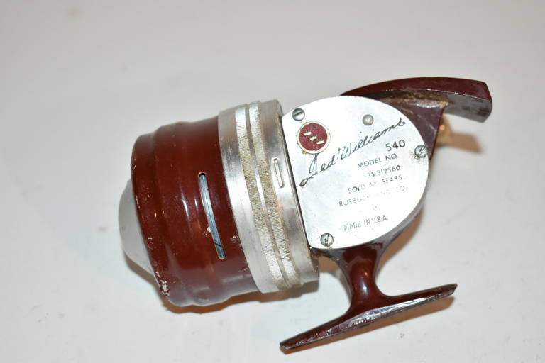 Vintage Ted Williams Fishing Reel By Sears And Roebuck Co