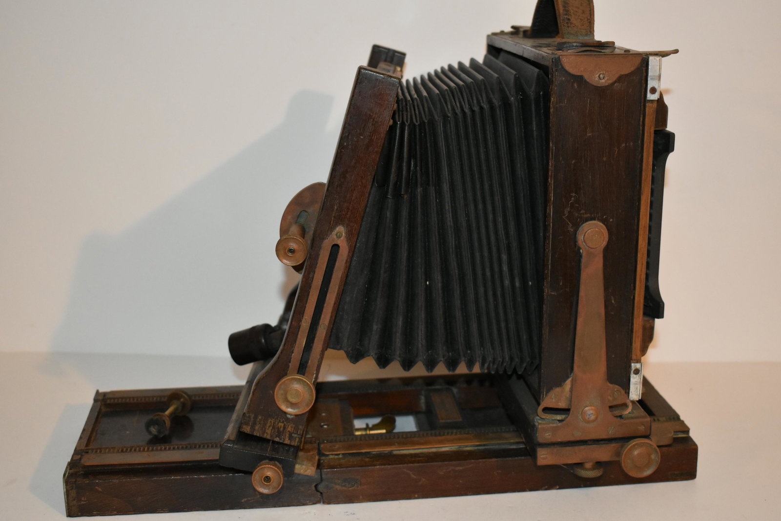 Antique 19th Century Agfa Ansco Folding Box Glass Plate Field Camera As ...
