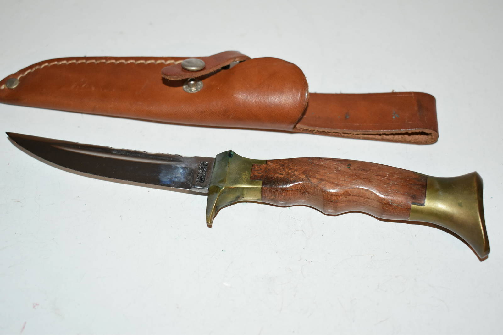 Vintage Olsen Knife Co. Solingen Germany Knife With Sheath 4800 Auction