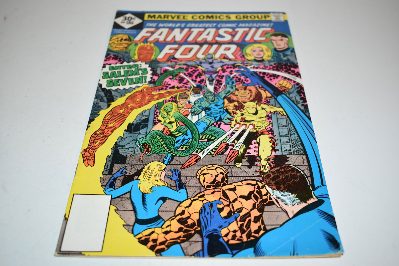 Vintage Comic Book Fantastic Four # 186