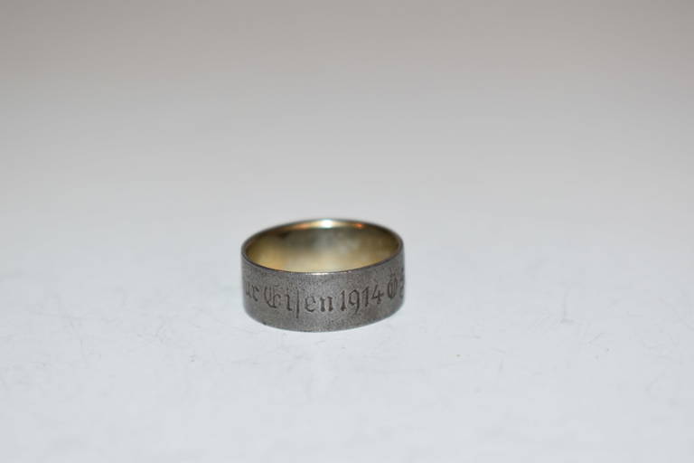 German Ring Ww1 Wwi Military 1914 Sz6