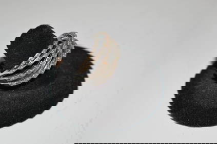 Elise Adoree Designer Sterling Silver Quartz Ring