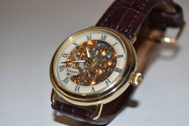 Stauer Mens Watch Automatic 14636 Water Resistance Working
