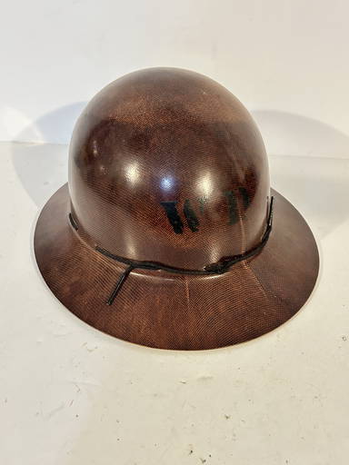 Vintage Msa Skullgard Fiberglass Hard Hat Protective Cap Mine Safety