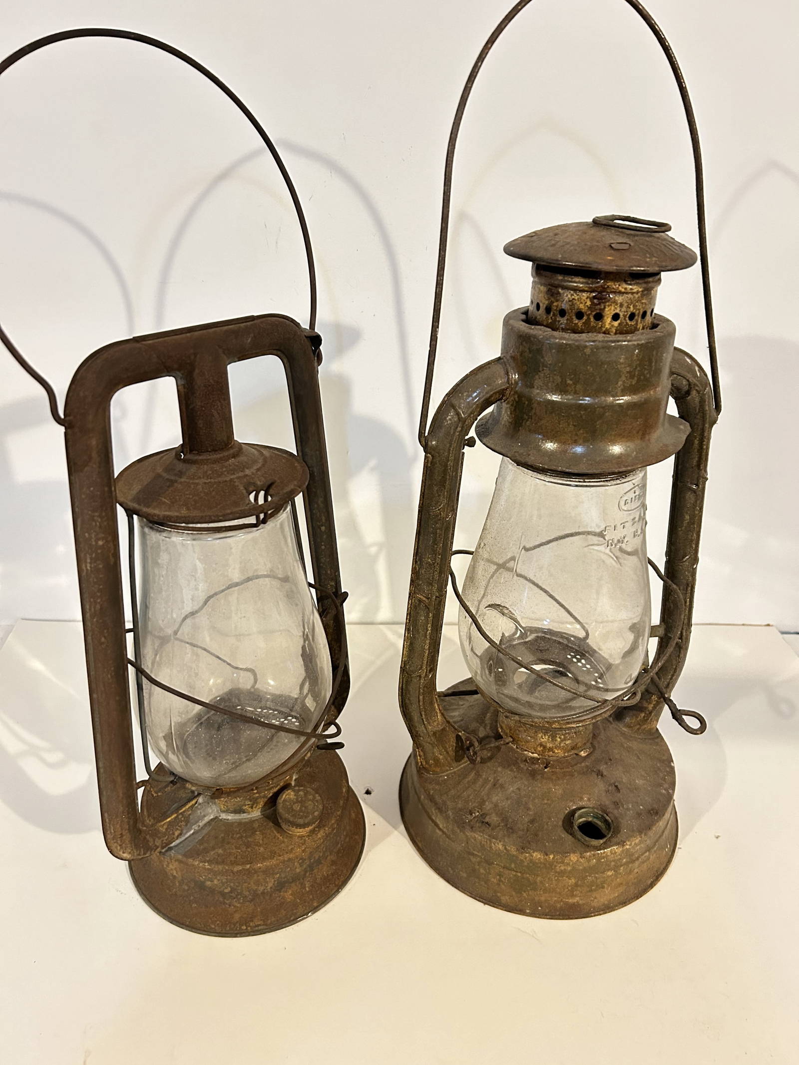 2 Vintage Lanterns Dietz No. 2 Blizzard No Cap And Hole, Embury ...