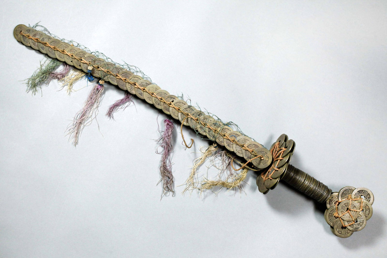 Rare Antique Chinese Coin Sword