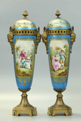 19th Century Pair Of Sevres (#0256) on Jun 30, 2022 | ALLSTATE ANTIQUES ...