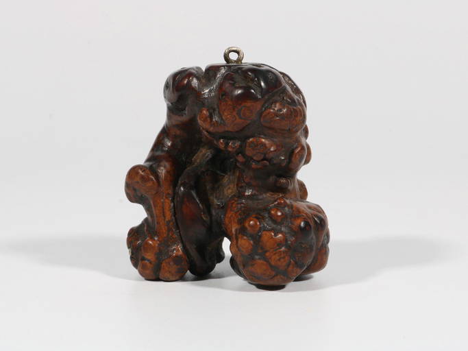 Wooden Burl Monkey Handle