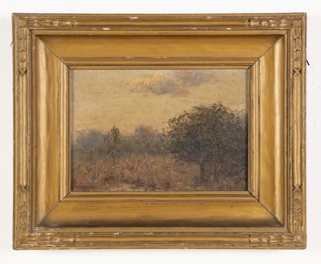 Gaetano Capone Antique Impressionist Oil Painting