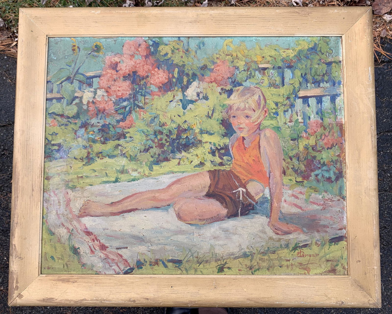 American Impressionist Artist Cape Ann School Female Artist Mabel Greer ...