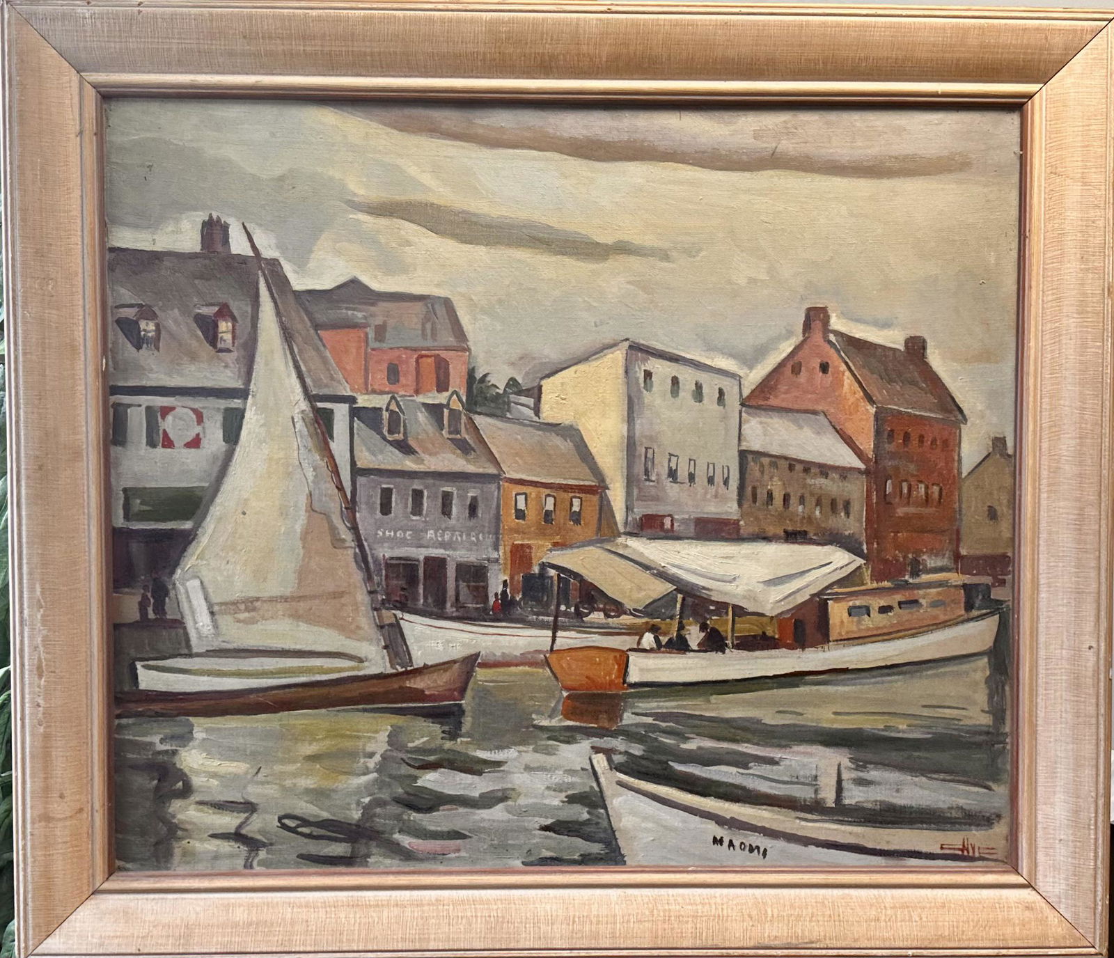 Edgar Nye American Washington, D.c. Impressionist Modernist Oil ...