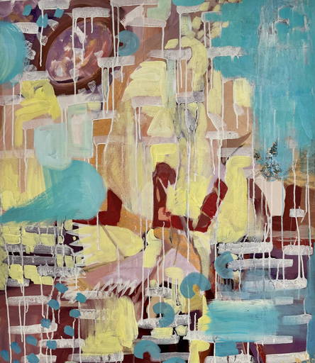 Vintage Spanish School Madrid Artist Ana Devora Mid Century Modern ...