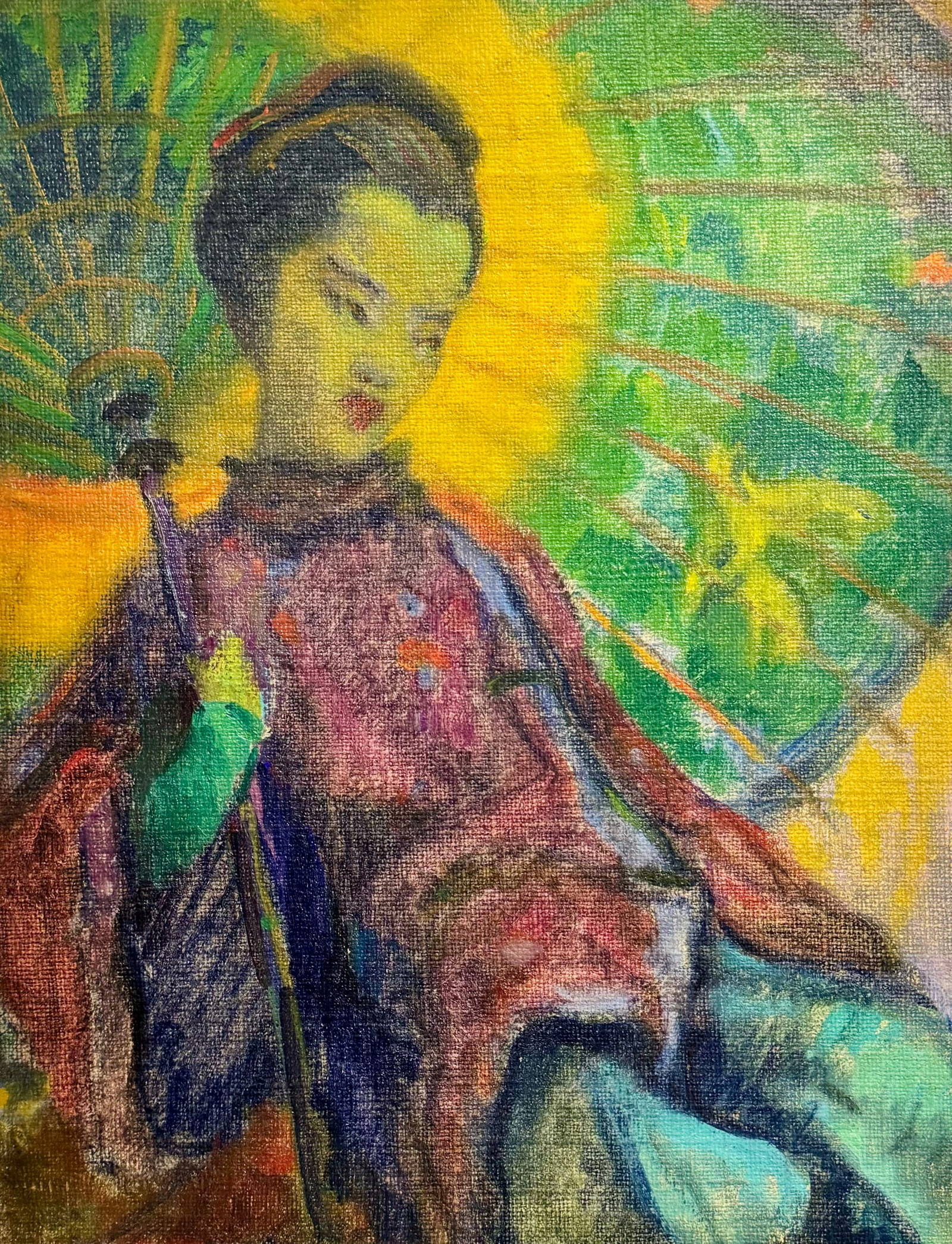 Vintage American School Impressionist New York Artist Louise Kamp ...