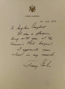 President Jimmy Carter Als