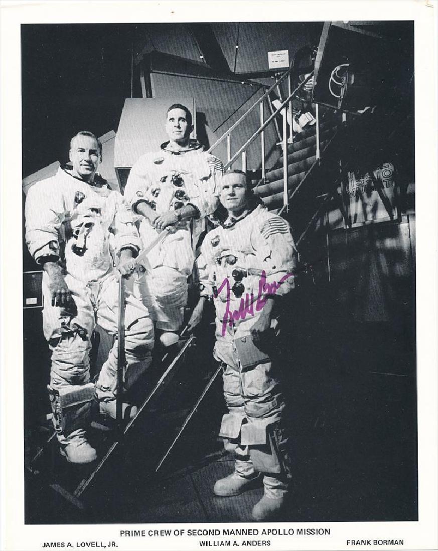 Astronaut FRANK BORMAN - Apollo 8 Crew Photo