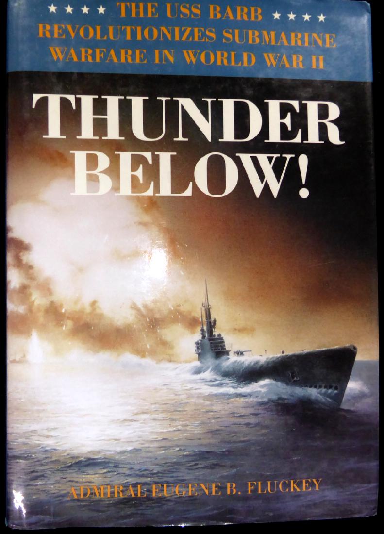 Admiral EUGENE FLUCKEY - His Book Signed