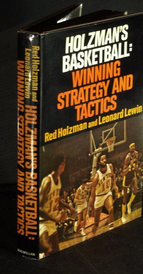 Knicks Coach RED HOLZMAN - His Book Signed