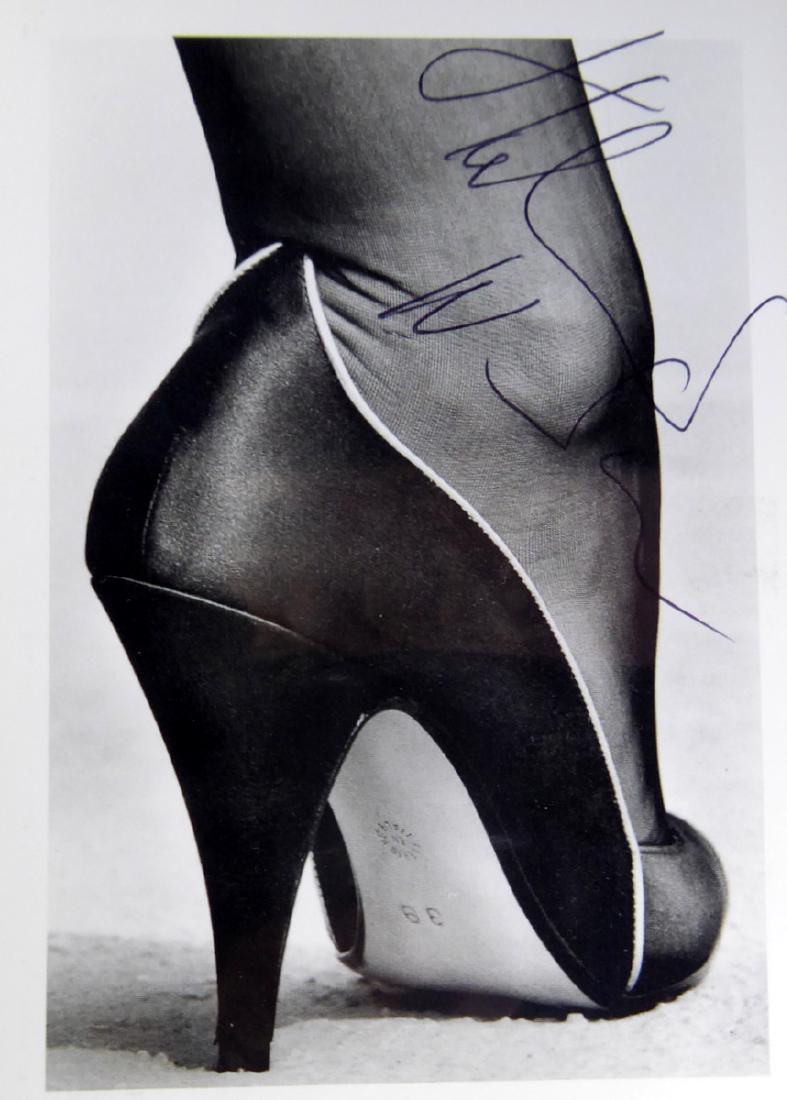 German Photographer HELMUT NEWTON - Photo Signed