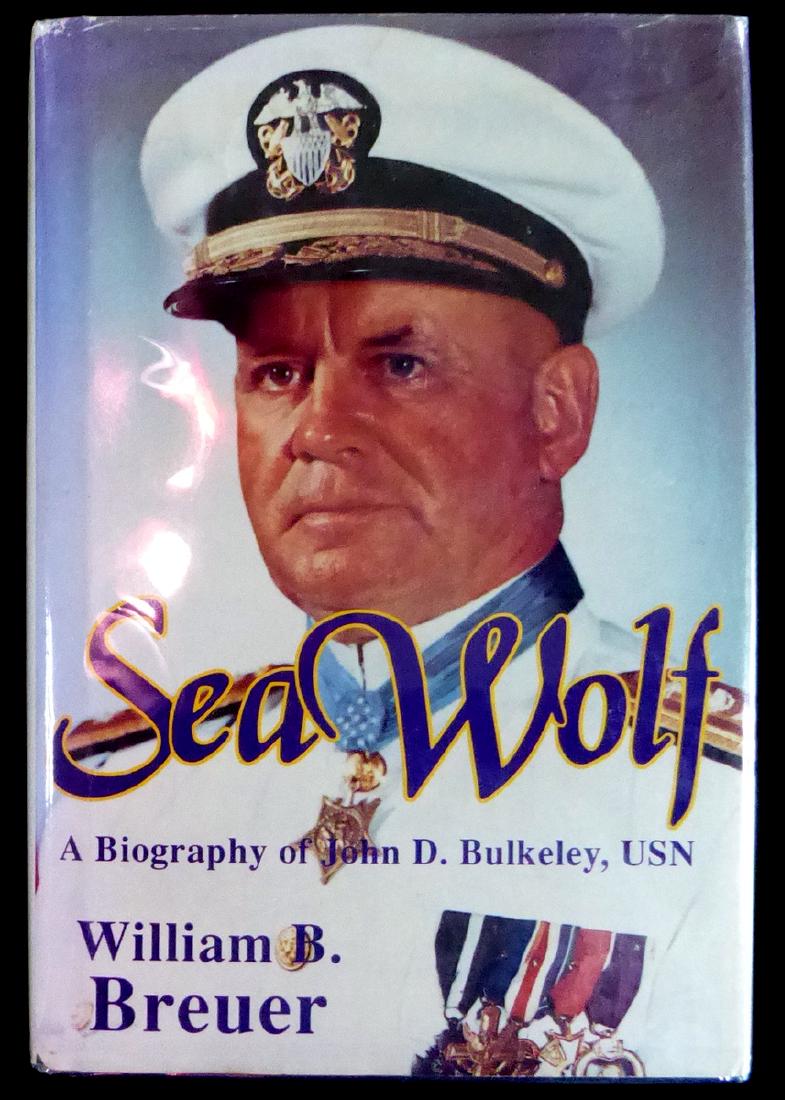 Admiral JOHN D BULKELEY - His Book Signed
