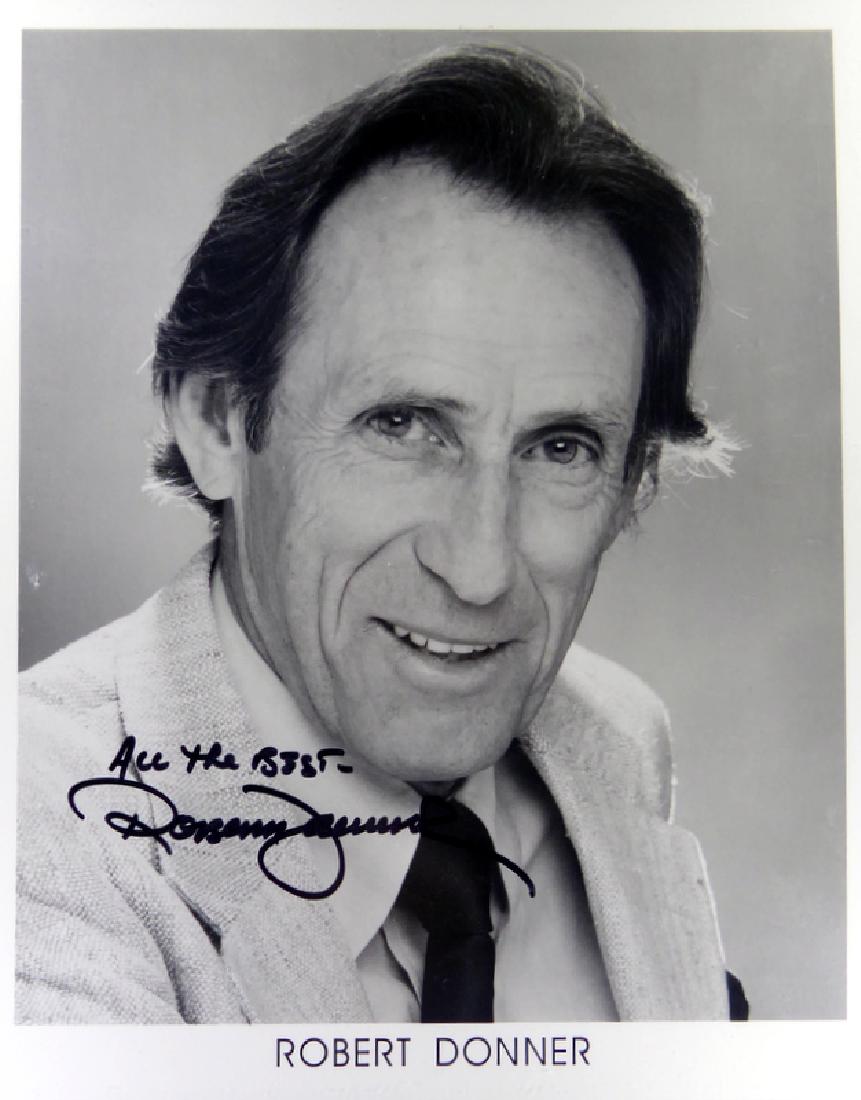 Actor ROBERT DONNER - Photo Signed