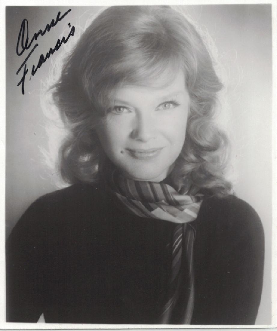 Actress ANNE FRANCES - Photo Signed