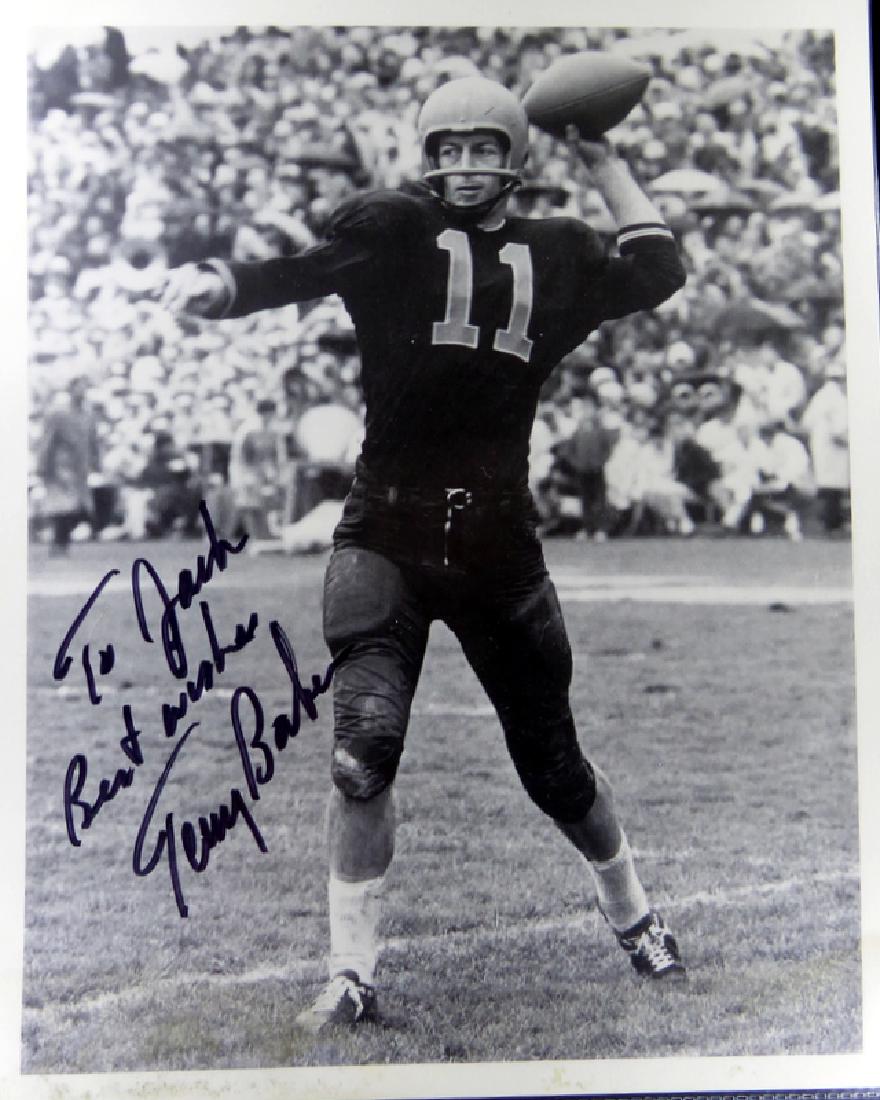 Heisman Winner TERRY BAKER - Photo Signed