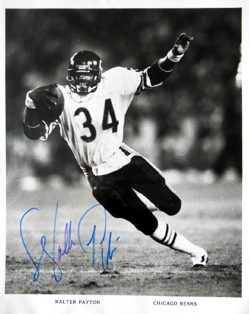 "Sweetness" WALTER PAYTON - Photo Signed - May 20, 2018 | The Written ...